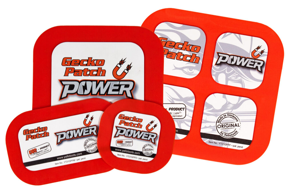 GeckoPatch Power - M - Soporte Magnético para Vidrio - YelloTools Chile