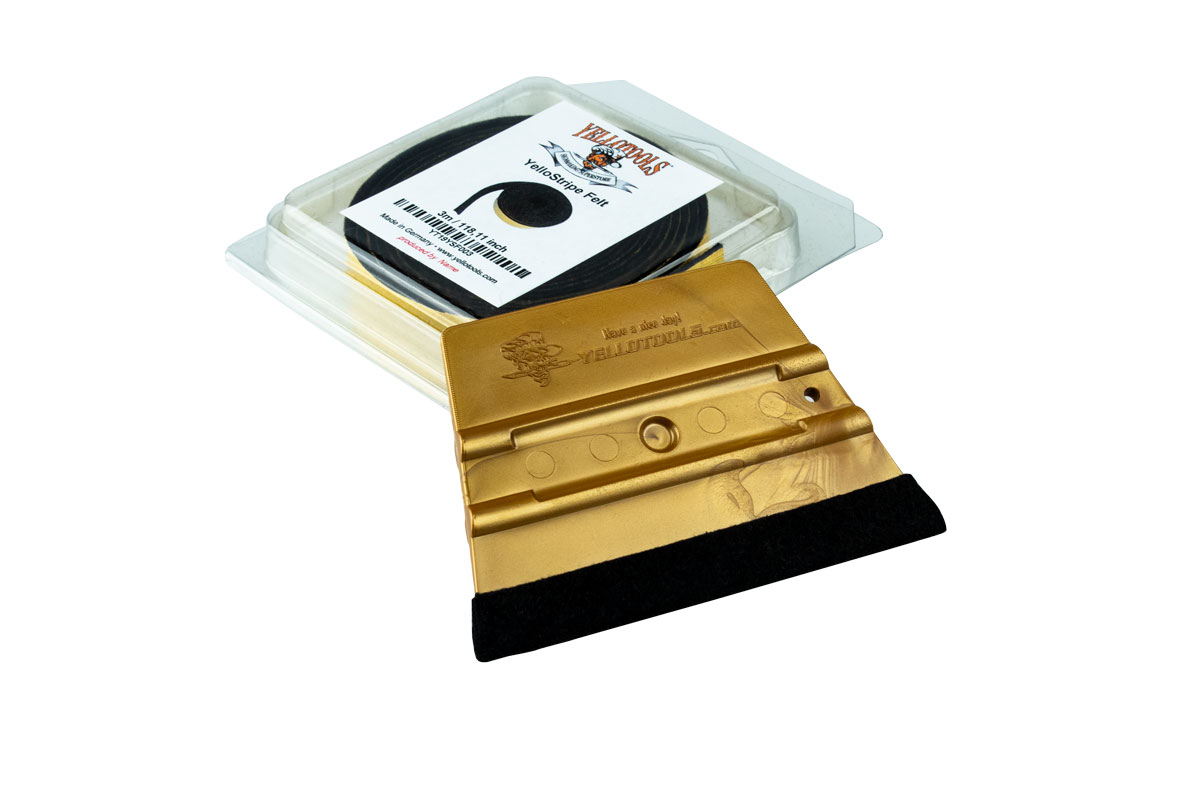 YelloStripe Felt 3 metros - Felpa con Autoadhesivo - YelloTools Chile